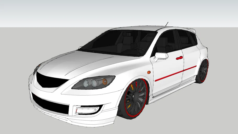 Mazda-3-tuned-HULEGAN13 | 3D Warehouse