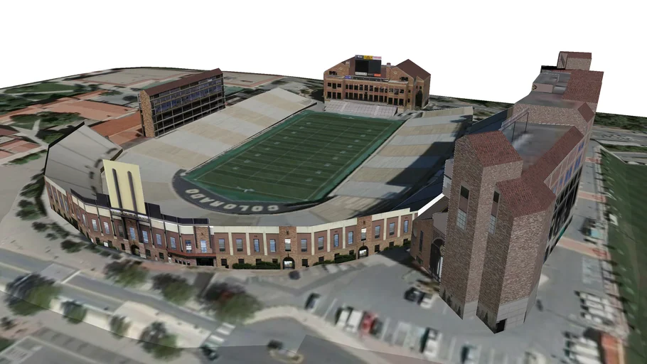 CU - Folsom Field | 3D Warehouse