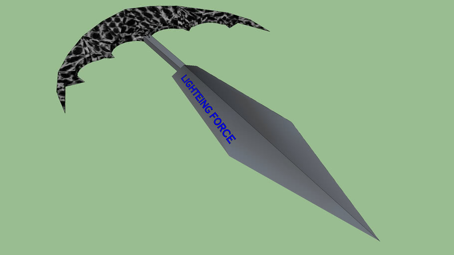 Push Blade Knife | 3D Warehouse
