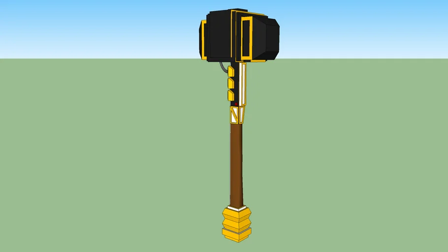 Warhammer 40k Thunder Hammer | 3D Warehouse