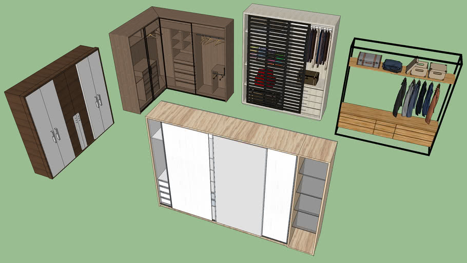 Guarda roupa 2 | 3D Warehouse