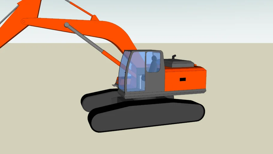 Hitachi Digger | 3D Warehouse