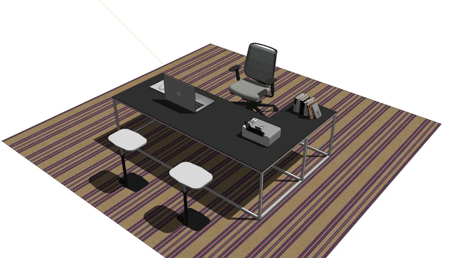 OFFICE TABLE | 3D Warehouse