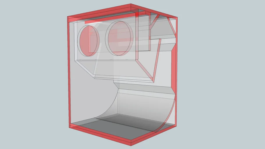JBL 4520 Backloaded Bass Horn | 3D Warehouse