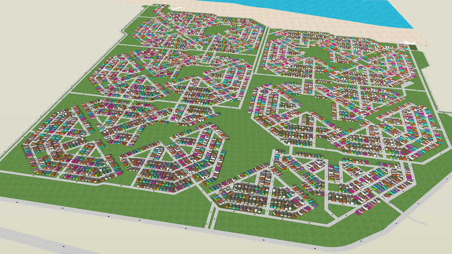 Gambar Master Plan | 3D Warehouse