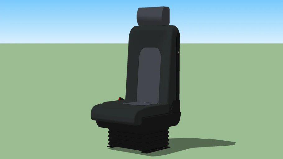 Driver's Seat for Transit Bus (New Futura R200-SB) | 3D Warehouse