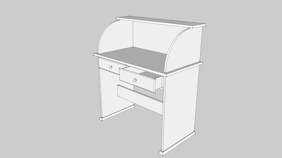 Office Desk | 3D Warehouse