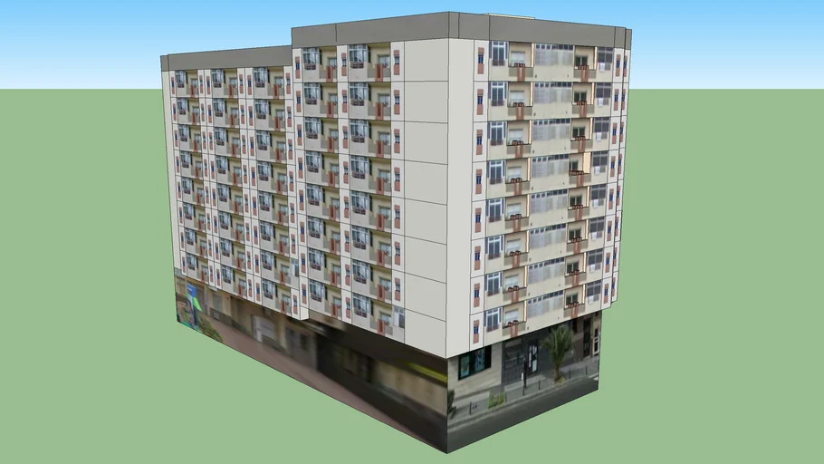 Edificio en la avenida de escaleritas | 3D Warehouse