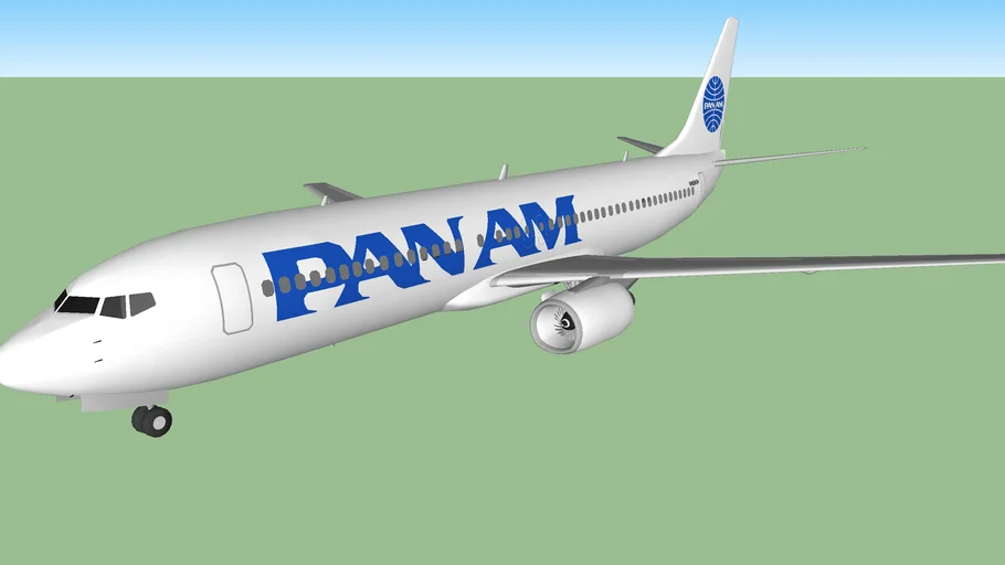 Pan Am 737-4Q8 (1998) | 3D Warehouse