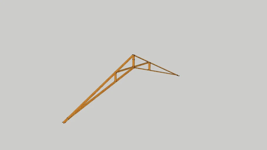 Scissor Truss | 3D Warehouse