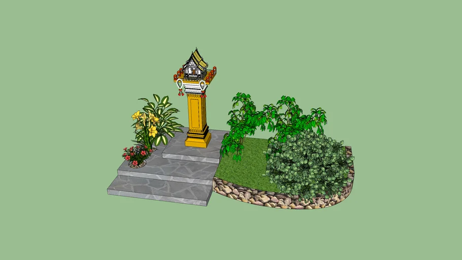 spirit house | 3D Warehouse