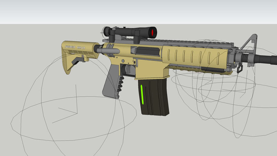 ASSAULT RIFILE AK66 | 3D Warehouse