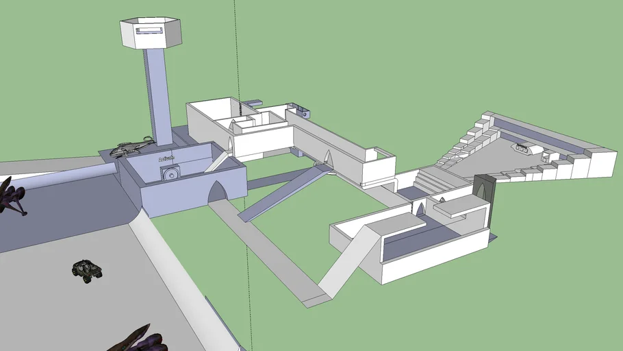 Halo Reach map 1/4 done | 3D Warehouse