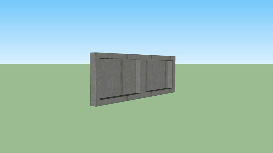 Banche manuportable hussor | 3D Warehouse