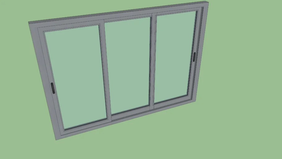 Sliding Window | 3D Warehouse