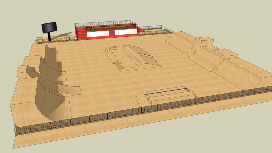 Skate park - 1st project | 3D Warehouse