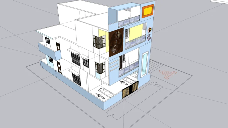 glass railing | 3D Warehouse
