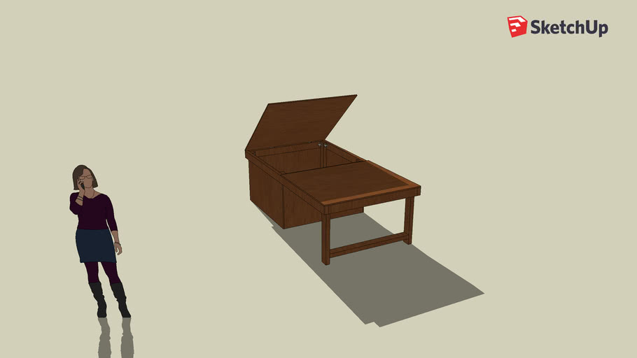 Storage Table | 3D Warehouse