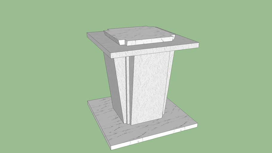 Pedestal | 3D Warehouse