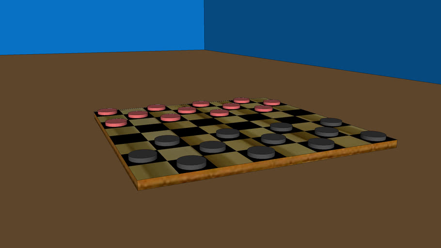 Checkers Board | 3D Warehouse