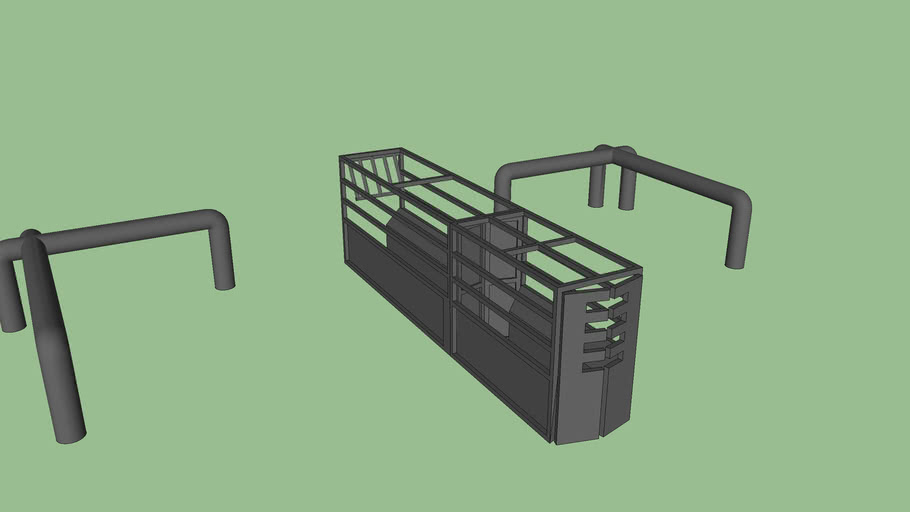 Roping Boxes (With Chute, and Lead Up) | 3D Warehouse