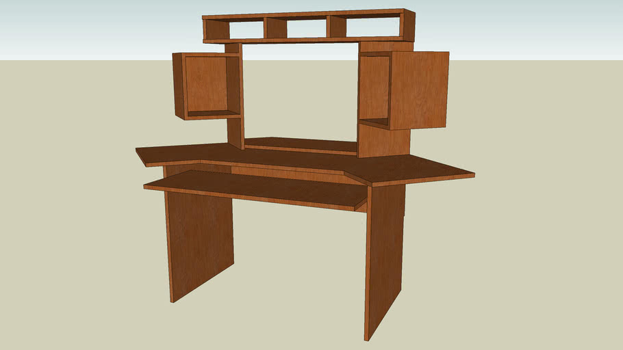 Corner Computer Desk | 3D Warehouse