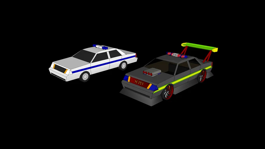 Modified Google Police Car | 3D Warehouse
