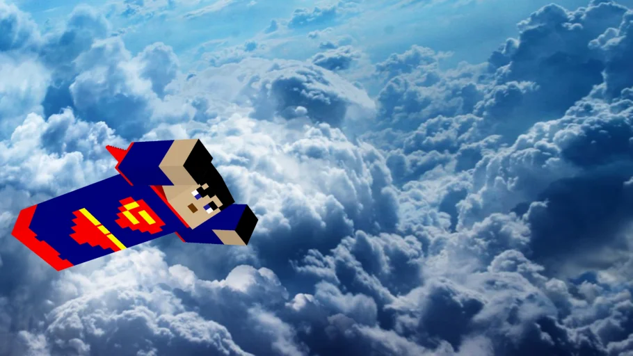 Minecraft superman | 3D Warehouse