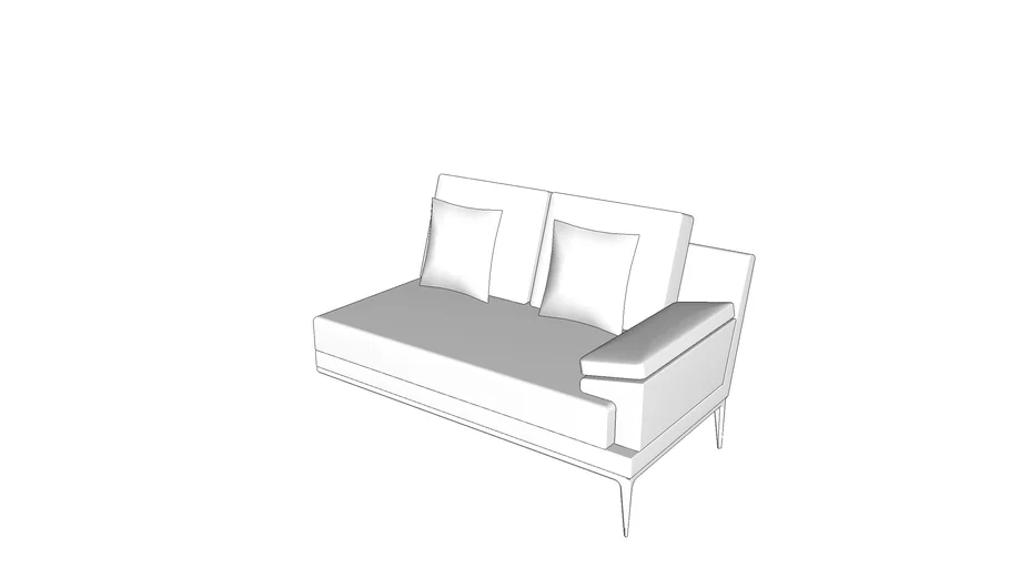 SOTILLE MODULO 140 C/1 BRACO DIREITO | 3D Warehouse