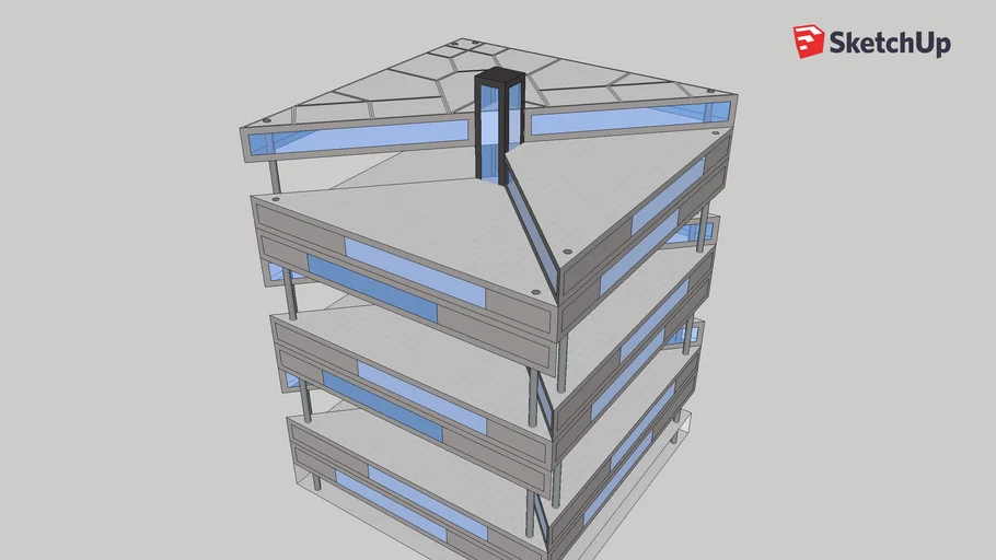 Triangle Tower | 3D Warehouse