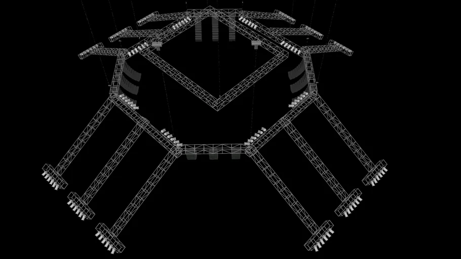 WWF OverHead Truss (2000-2002) | 3D Warehouse