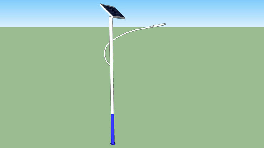 solar street lamp | 3D Warehouse