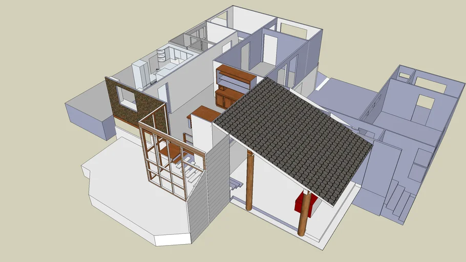 Building extension | 3D Warehouse