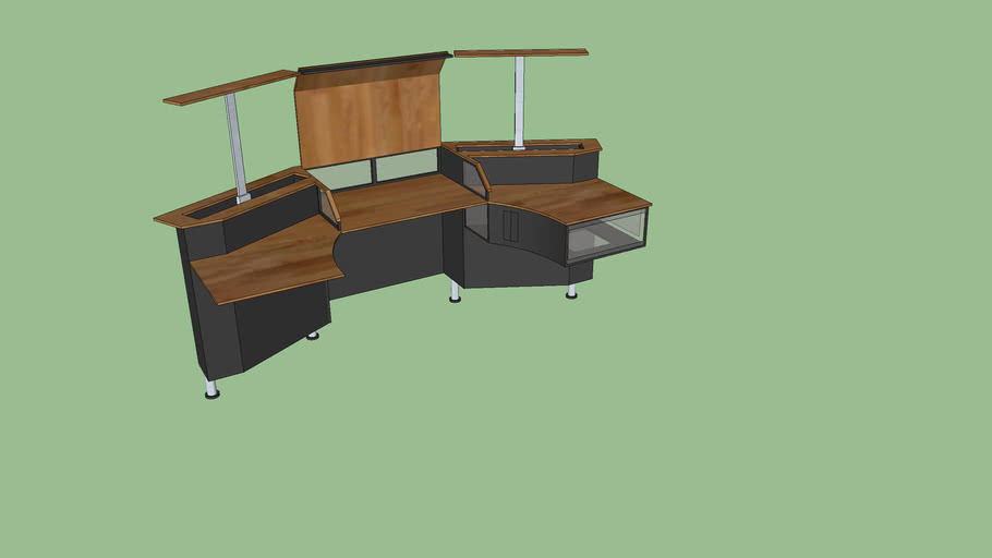 Computer Desk V3 | 3D Warehouse