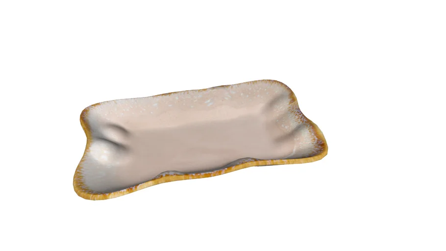 55756 Serving Plate Nala Rose 17x26cm | 3D Warehouse