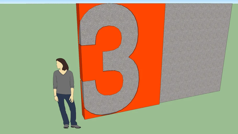 3F Accent wall | 3D Warehouse