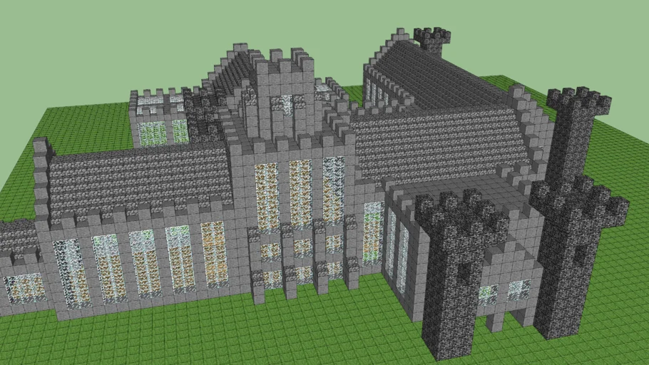 3d Printed Minecraft Castle 3D Printed Minecraft Throne Room (Kings