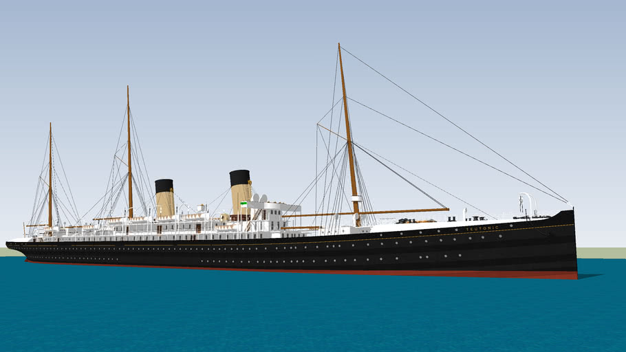 RMS Teutonic | 3D Warehouse