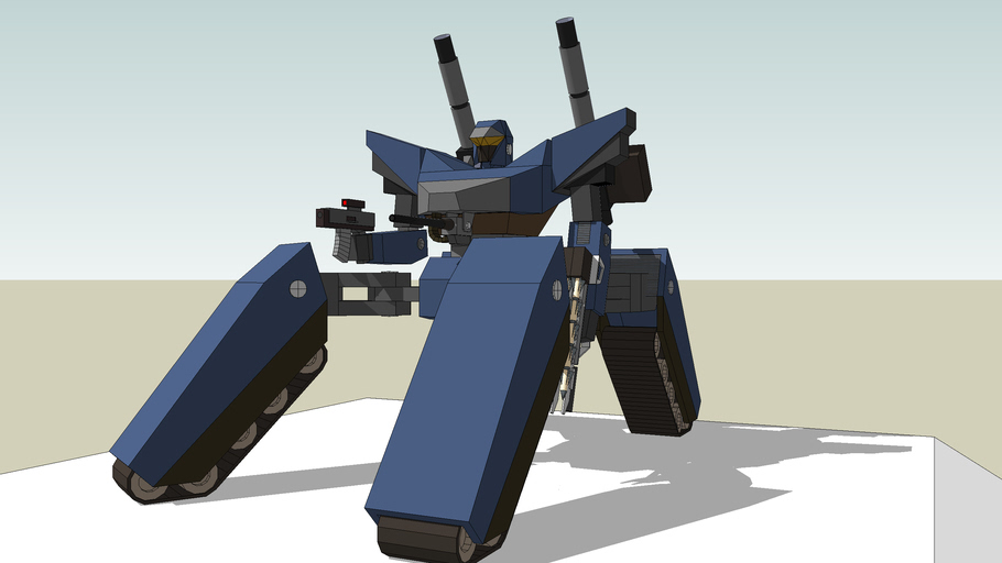 Robot mech 4 legs | 3D Warehouse