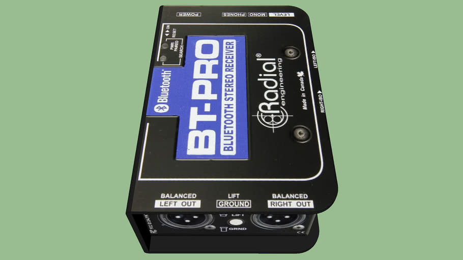 Radial Engineering BT-Pro | 3D Warehouse