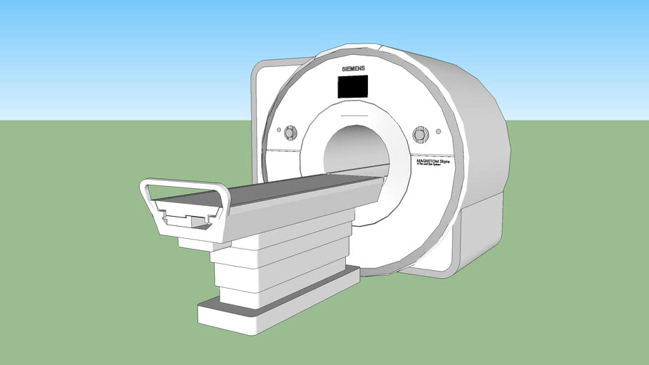 MRI 3 Tesla (Siemens Magnetom Skyra) Skyra | 3D Warehouse