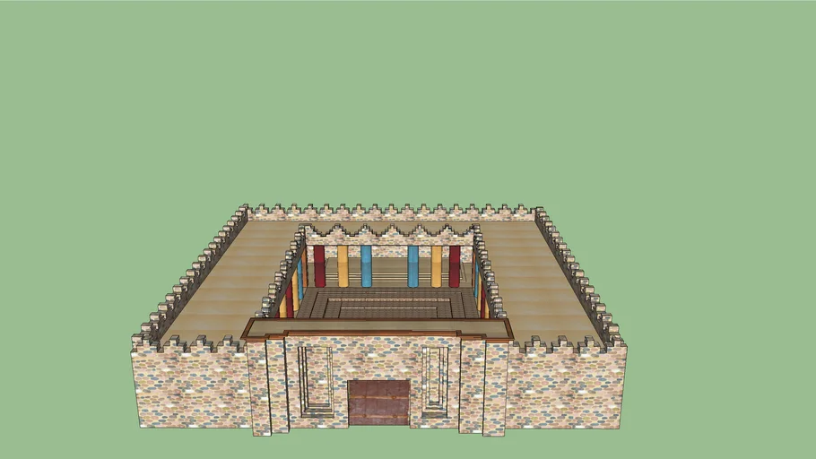 Bronze Age Canaanite Palace | 3D Warehouse