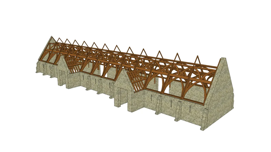 Frocester Court Barn | 3D Warehouse