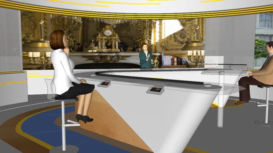 TF1 2017 DEMAIN Président | 3D Warehouse