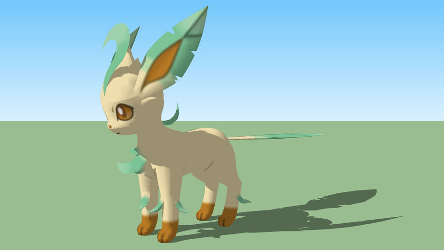 Leafeon (Pokémon X and Y) | 3D Warehouse