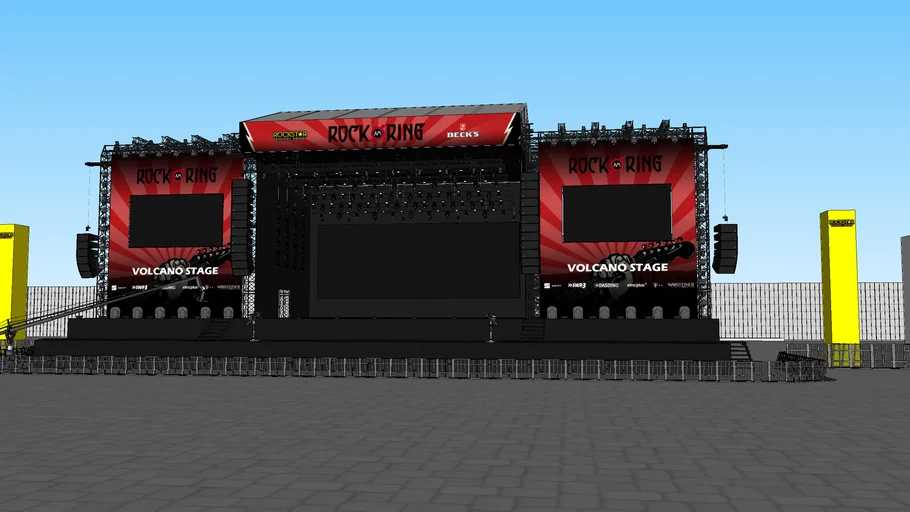 Rock am Ring Stage 3D | 3D Warehouse