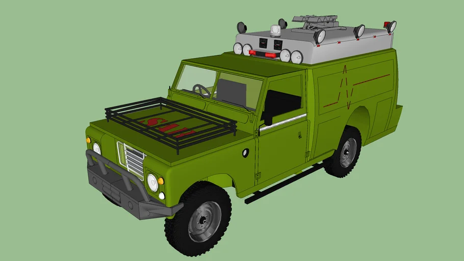 Land Rover 110 SAR Vehicle | 3D Warehouse