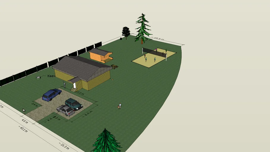 Property plan | 3D Warehouse