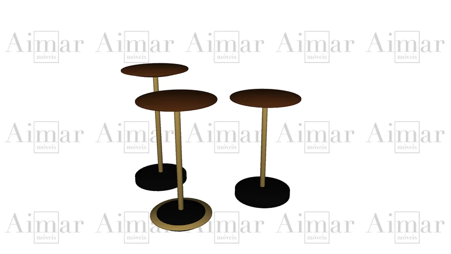 (A/B) MESA LATERAL ORBE - TUMAR | 3D Warehouse