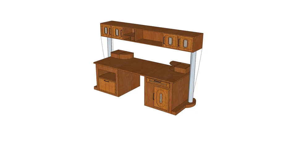 Fancy Desk | 3D Warehouse